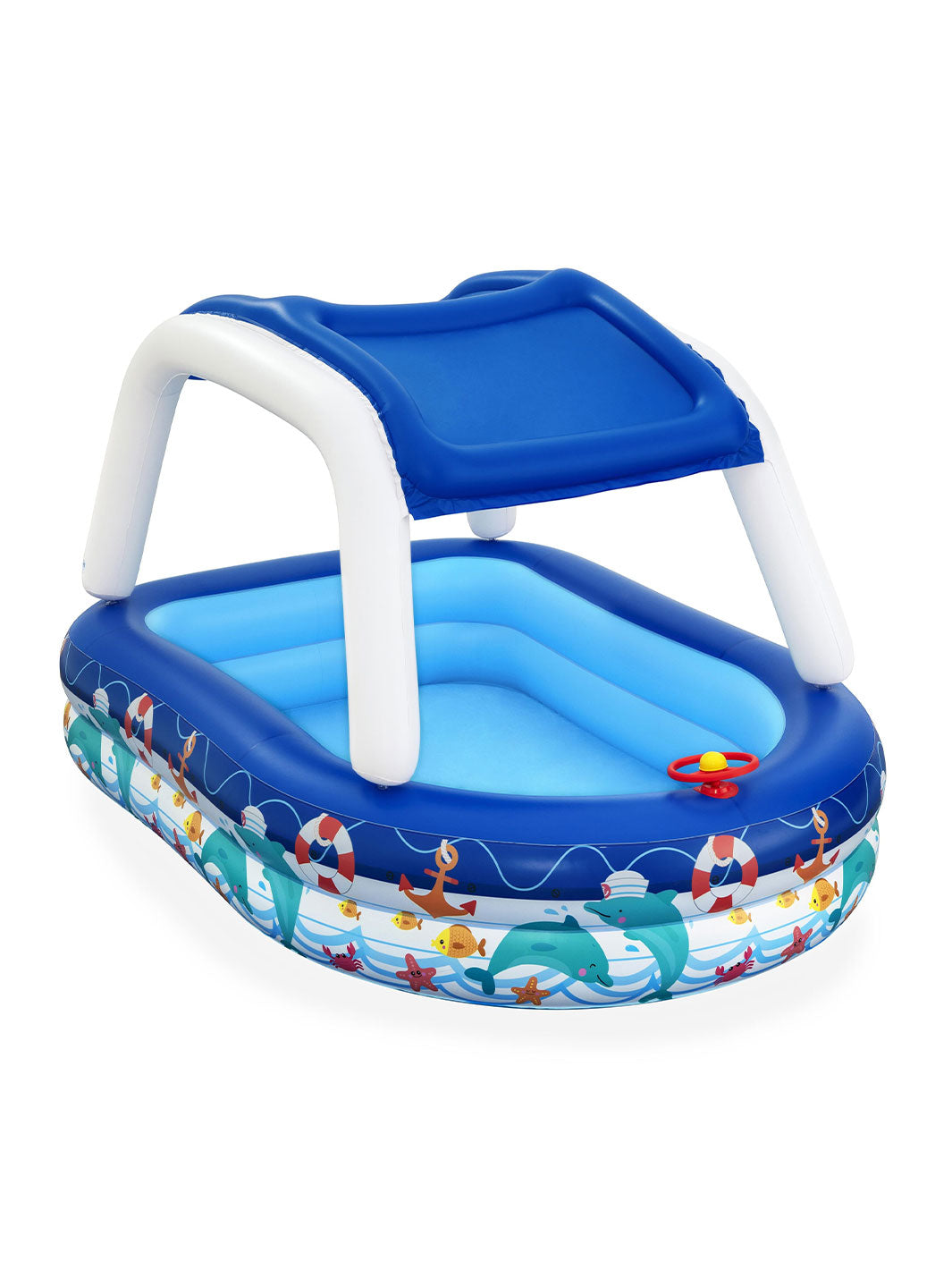 Alberca Inflable infantil con techo 2.13m x 1.55m x 1.32m – Bestway ...